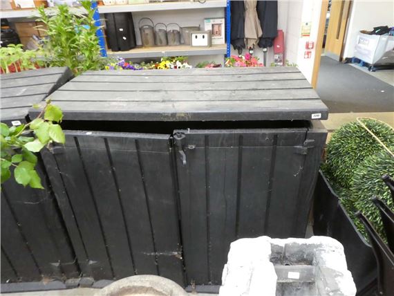 Keter | Keter outdoor 2 door storage shed | MutualArt