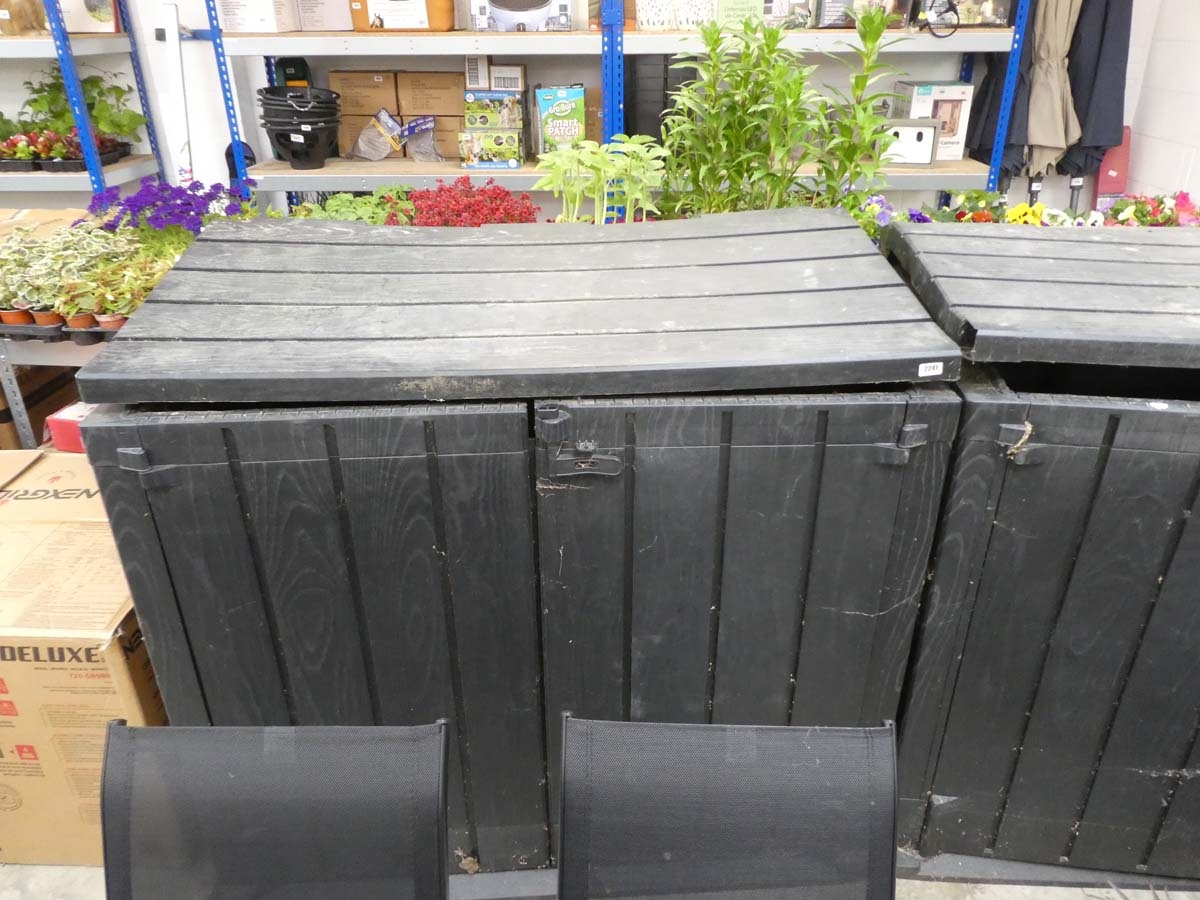 Keter | Keter outdoor 2 door storage shed | MutualArt