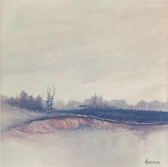 Frank Edward Ackerman | Winter Landscape | MutualArt
