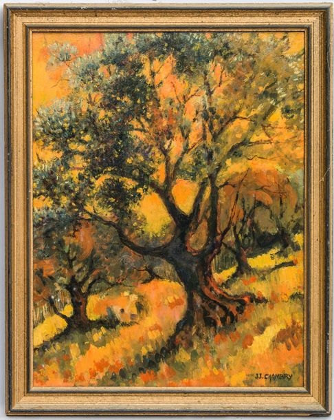 Jean-jacques Chambry | Les Oliviers de Fanfonne | MutualArt