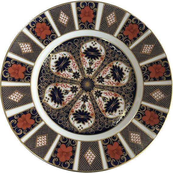 Robert Jefferson | Vintage Royal Crown Derby Imari pattern dinner plate ...