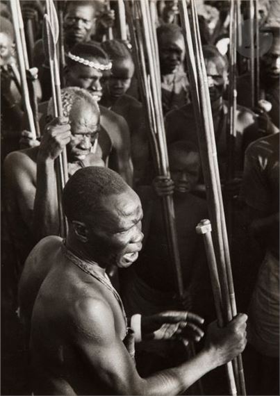 George Rodger | Napori hunter of Karamoja (1958) | MutualArt