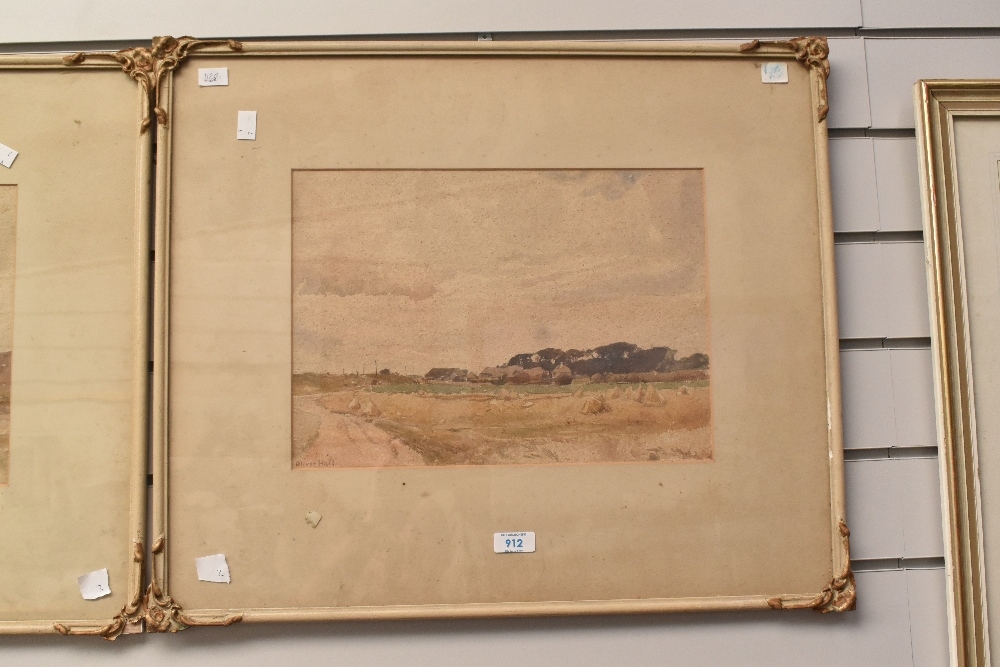 Oliver Hall | Oliver Hall (British 1869-1957) watercolour, landscape ...
