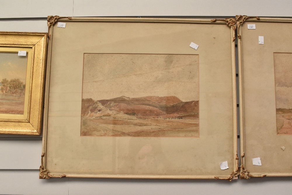 Oliver Hall | Oliver Hall (British 1869-1957) watercolour, landscape ...