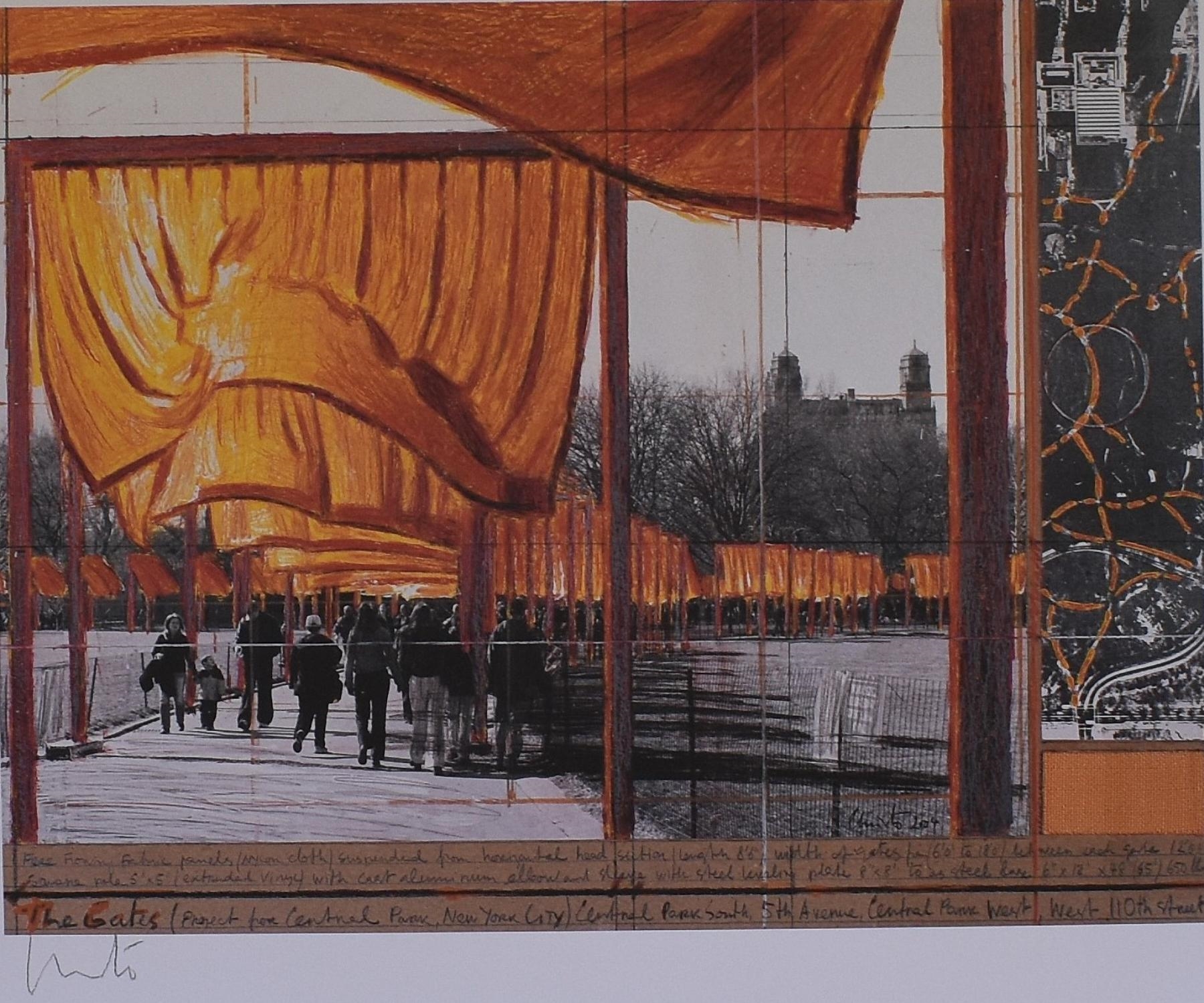 Christo | The Gates Project for Central Parc New YorkCity 2004 | MutualArt