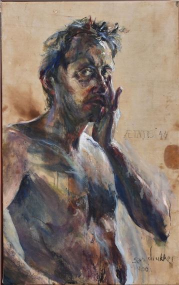 Sam Drukker | Zelfportret Aetatis 44 | MutualArt