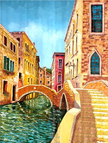 Mauricio Garay | Venice Bridge | MutualArt