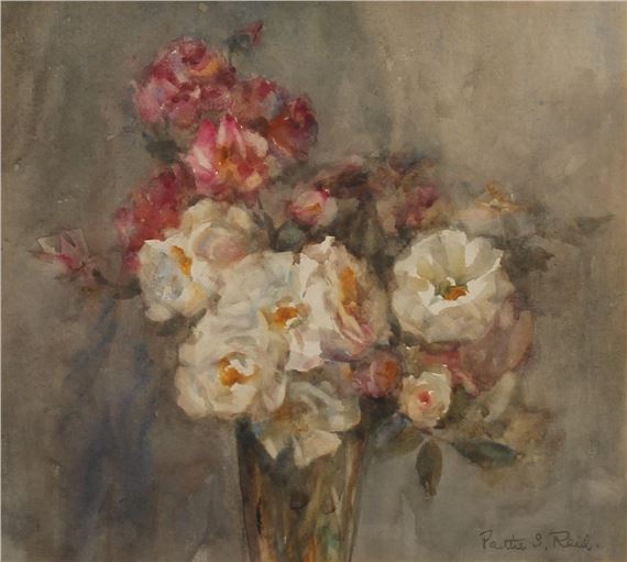 Reid | Still life vase of flowers | MutualArt