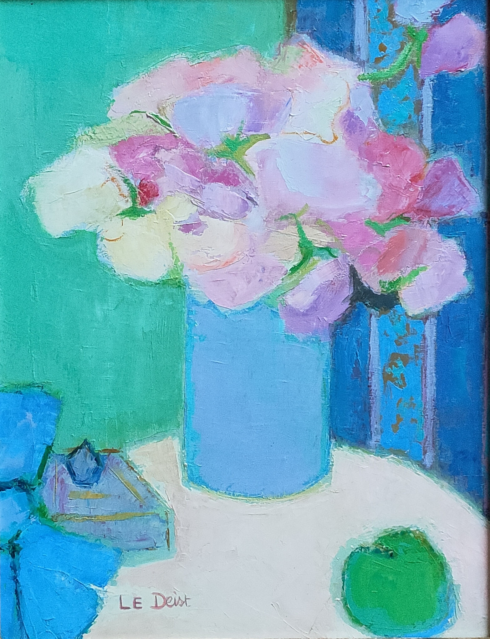 Maryvonne Le Deist | les pois de senteur | MutualArt