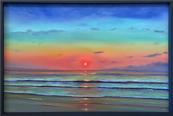 Geoffrey Pike | Twilight Lake Entrance | MutualArt
