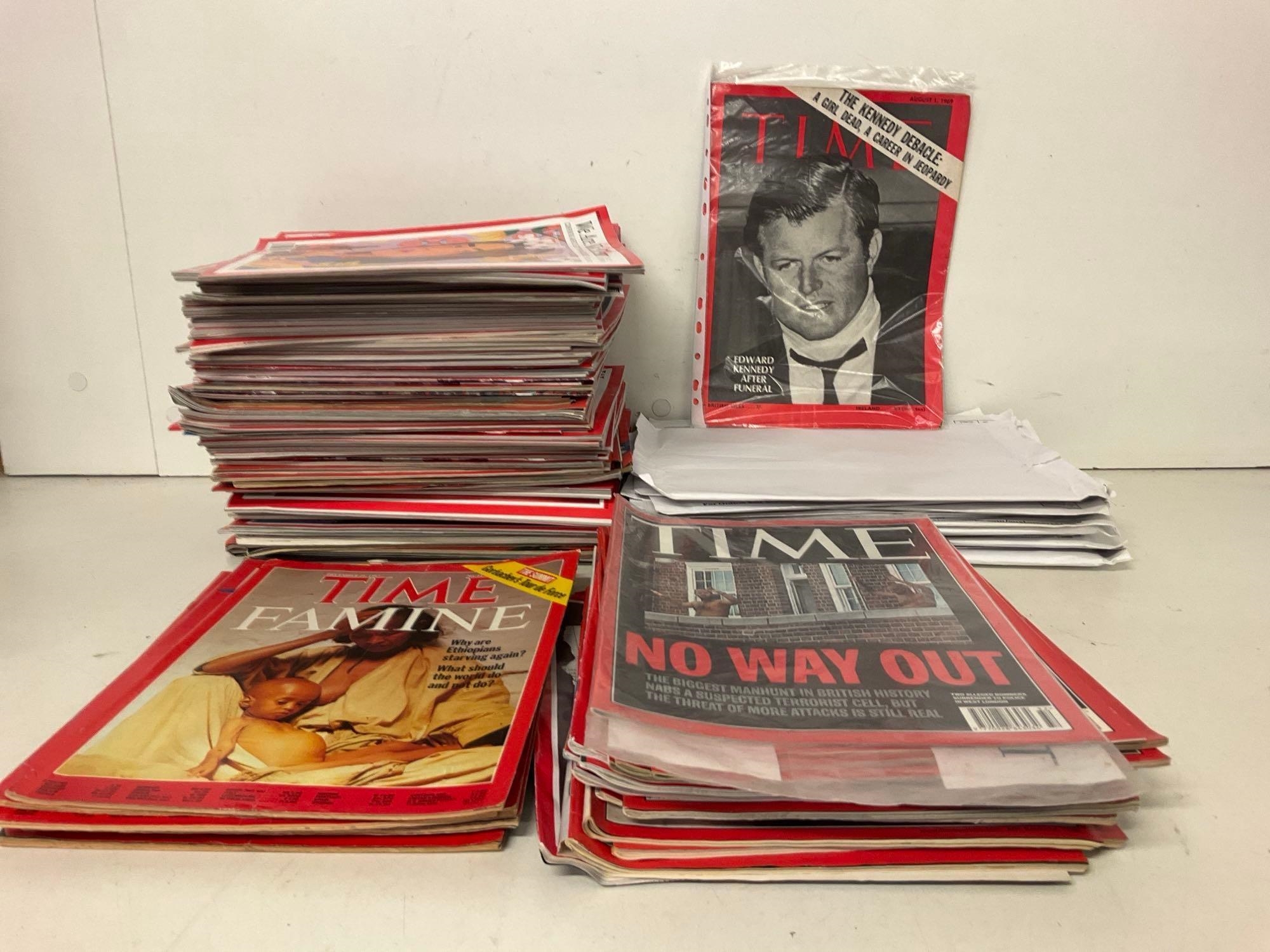 Edward Kennedy | COLLECTION OF TIME MAGAZINES (1969) | MutualArt