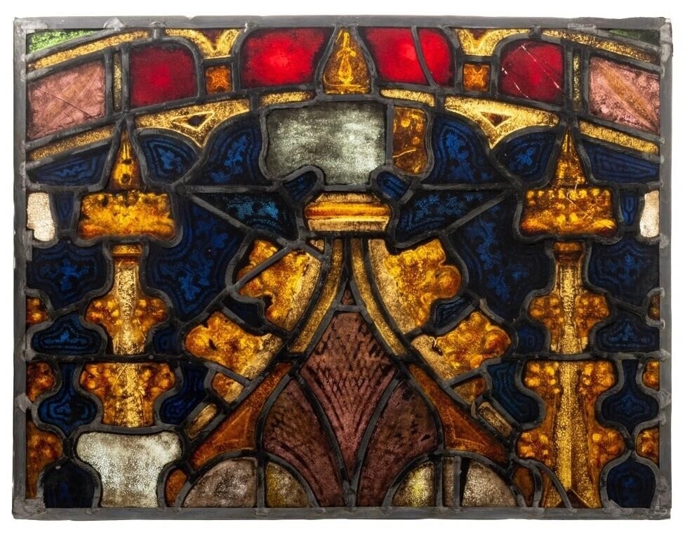 European School, 19th Century | European Stained Glass Window Panels ...