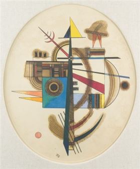Wassily Kandinsky | Thema: Spitz (1927) | MutualArt