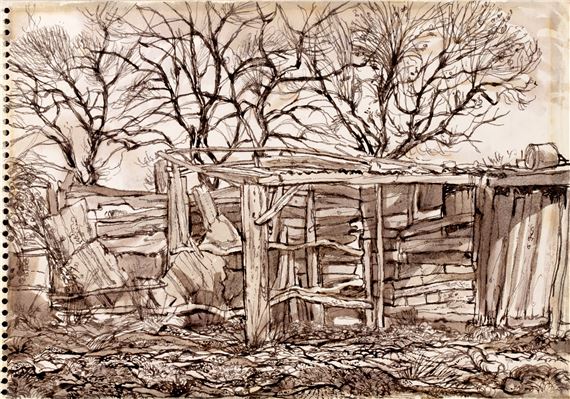 John Minton | Rotherhithe (1946) | MutualArt