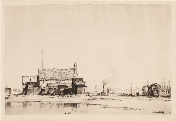 James Hamilton Hay | Bridge over the Thames | MutualArt