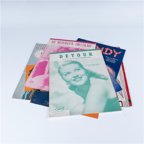 Jane Morgan | 9pc Set Of Vintage Songstress Sheet Music (1931 - 1954 ...