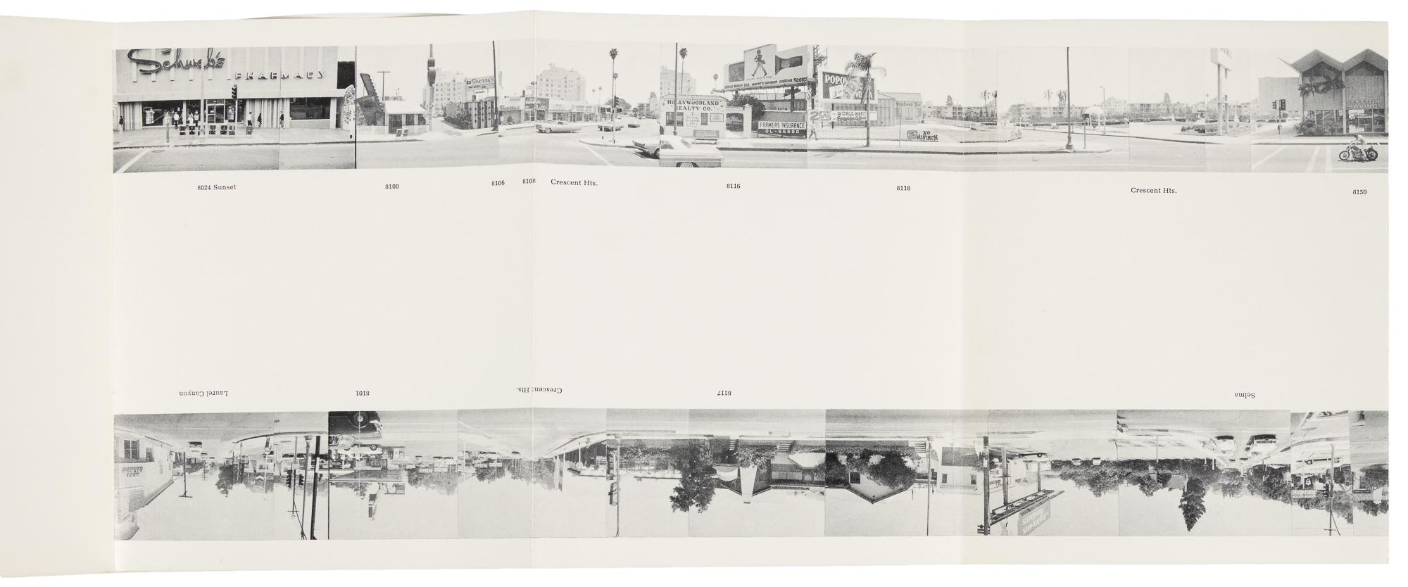Ed Ruscha | Every Building on the Sunset Strip (1966) | MutualArt