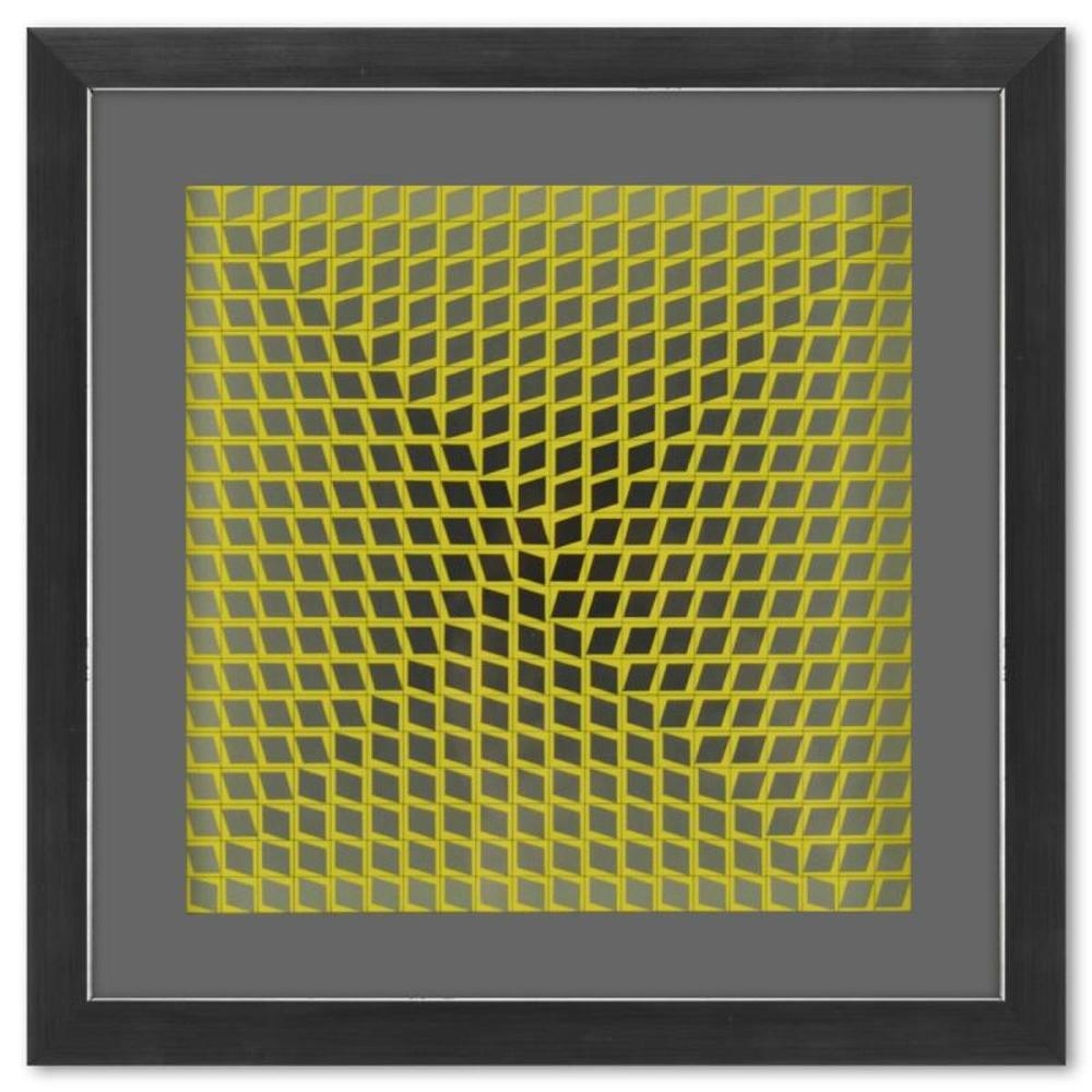 Victor Vasarely | Illik de la série CTA - 102 (1971) | MutualArt