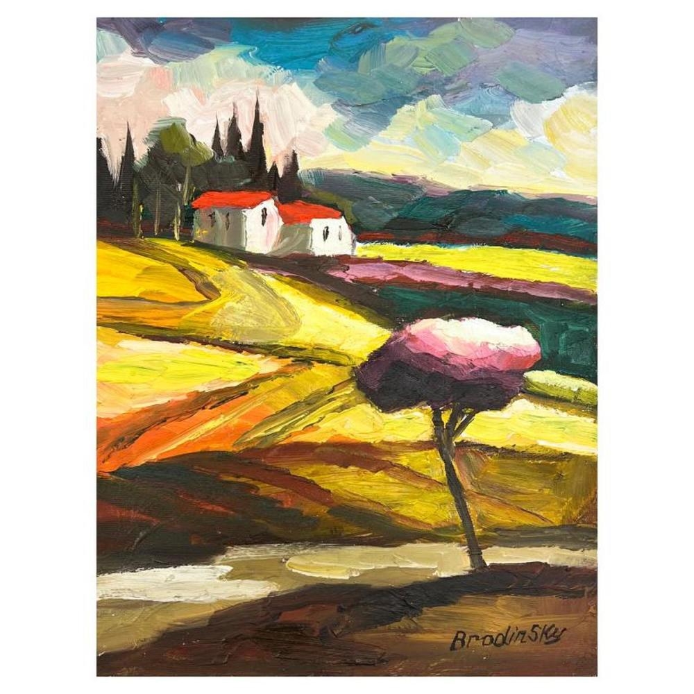 Slava Brodinsky | Slava Brodinsky Hand Signed Original Painting on ...