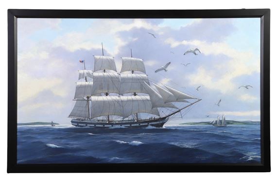 William Baldwin | Packet Ship James Pennell Off Maine (2000) | MutualArt
