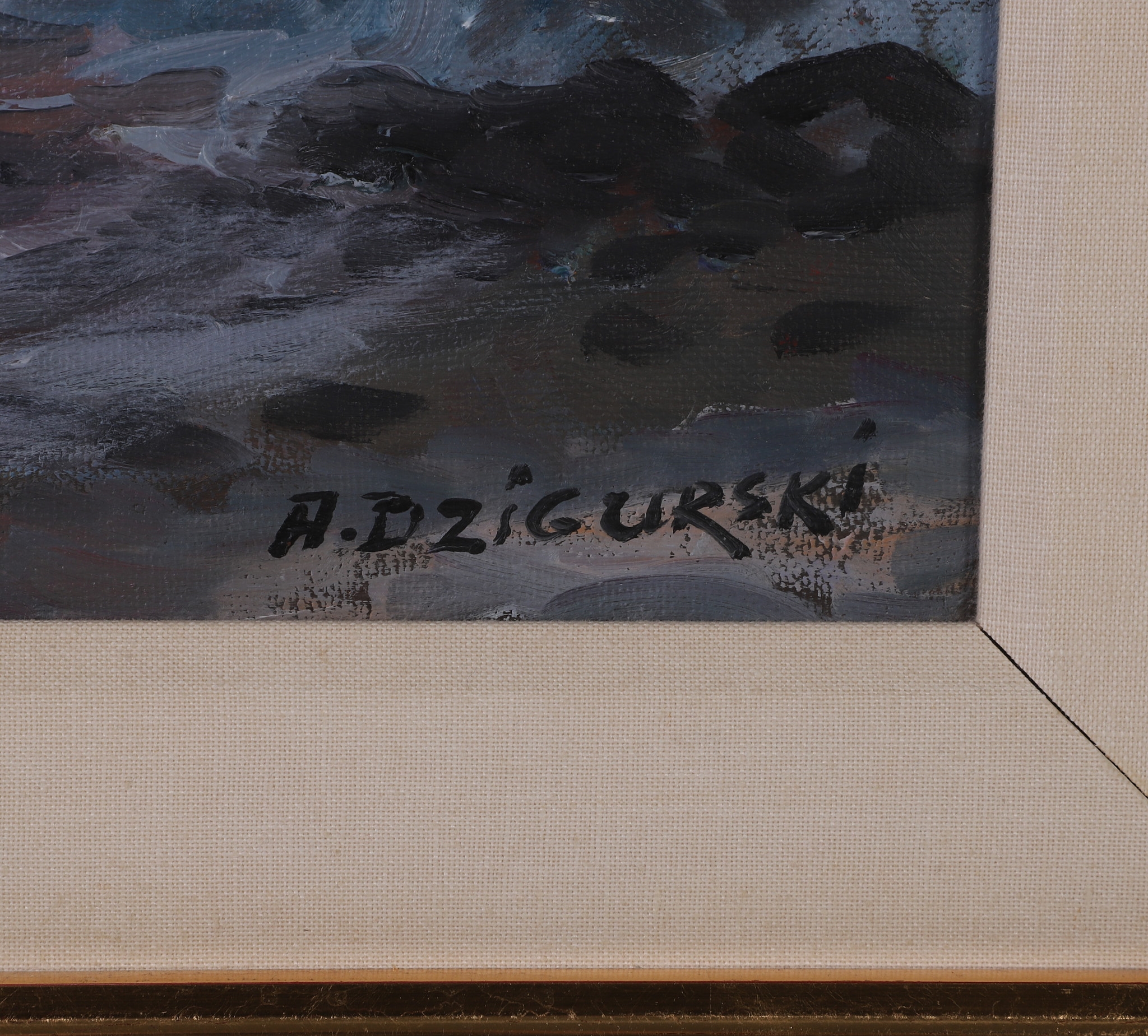 Alexander Dzigurski California Seascape Mutualart