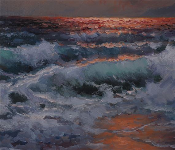 Alexander Dzigurski California Seascape Mutualart