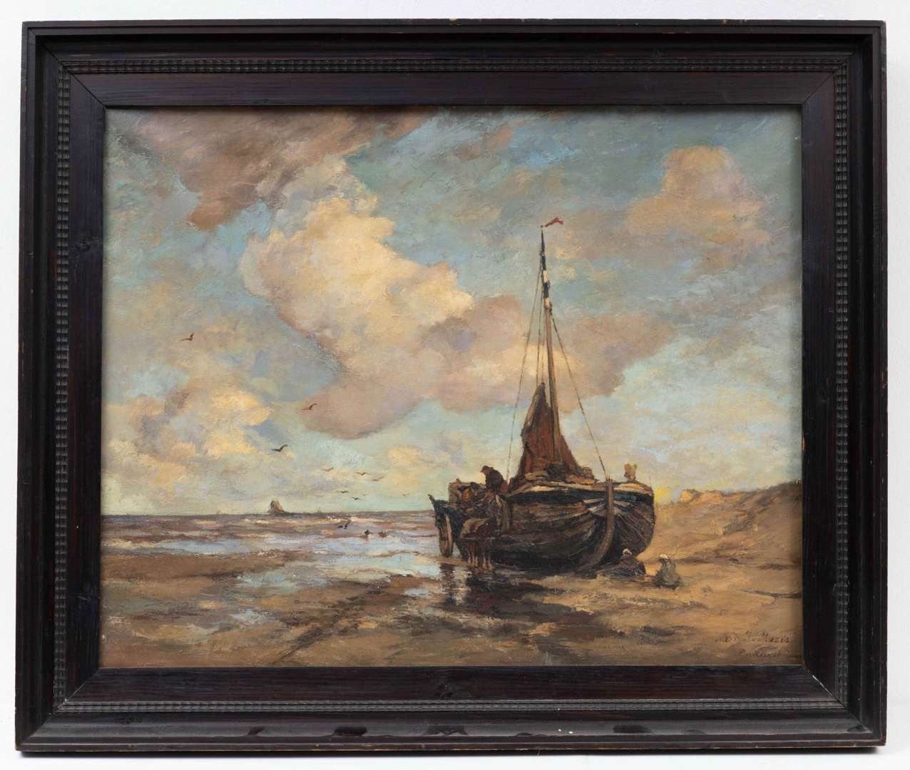 Jacob Morris | Bomschuit op het strand | MutualArt