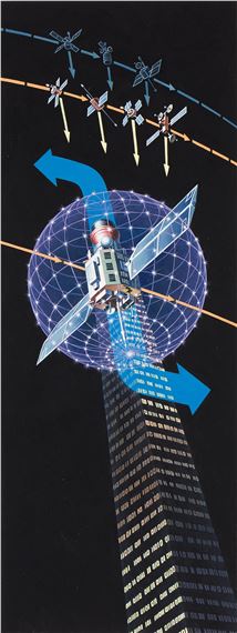 Davis Meltzer | Satellite Killer and Satellite Defense (1983) | MutualArt