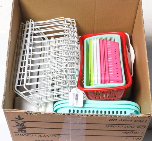 Handy | A large assortment of wire baskets and handy containers | MutualArt