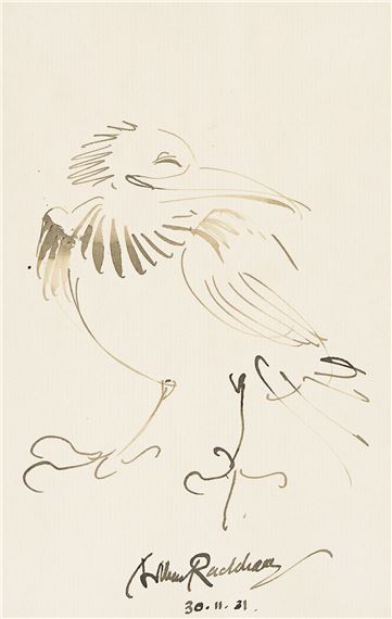Arthur Rackham | Drawing of a bird (1931) | MutualArt