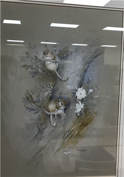 G. Benningfield | G. BENINGFIELD “Dormice in an oak tree” | MutualArt