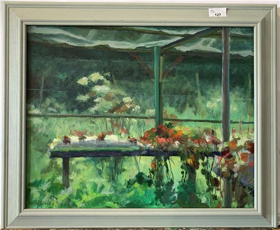 Pauline Plummer | a greenhouse with flora (2005) | MutualArt