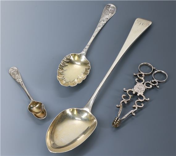 Elizabeth Jackson | Georgian British Sterling Silver Serving Pieces ...