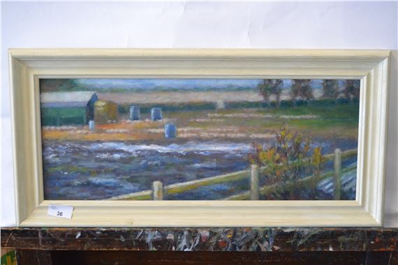 Pauline Plummer | Pigs in Winter (2020) | MutualArt