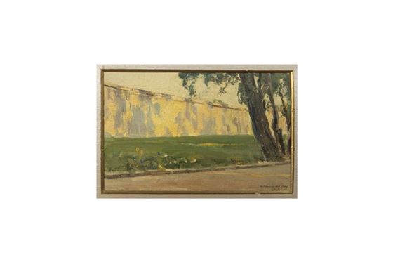 Ivan Leonidovich Kalmykov | Park scene (1917) | MutualArt