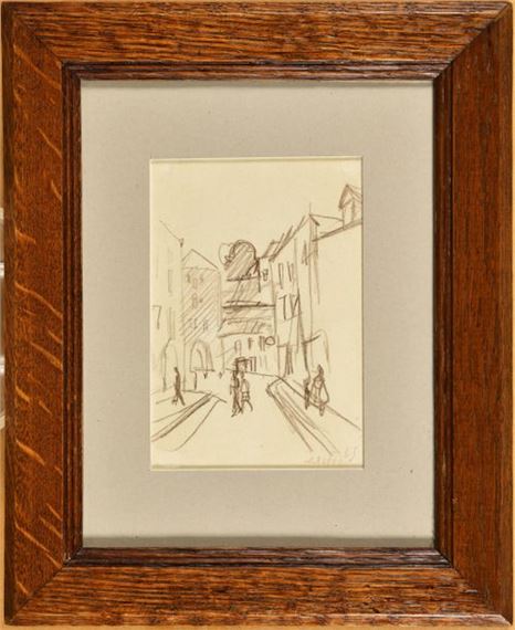 Alexander Arkadevich Labas | Seen from a street (1963) | MutualArt