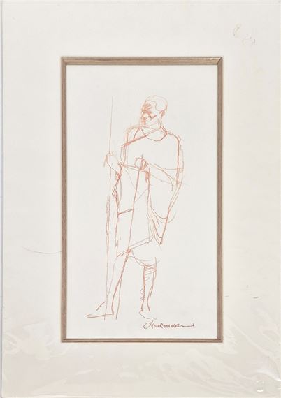 Kim Donaldson | OLD MASAI WITH STICK | MutualArt