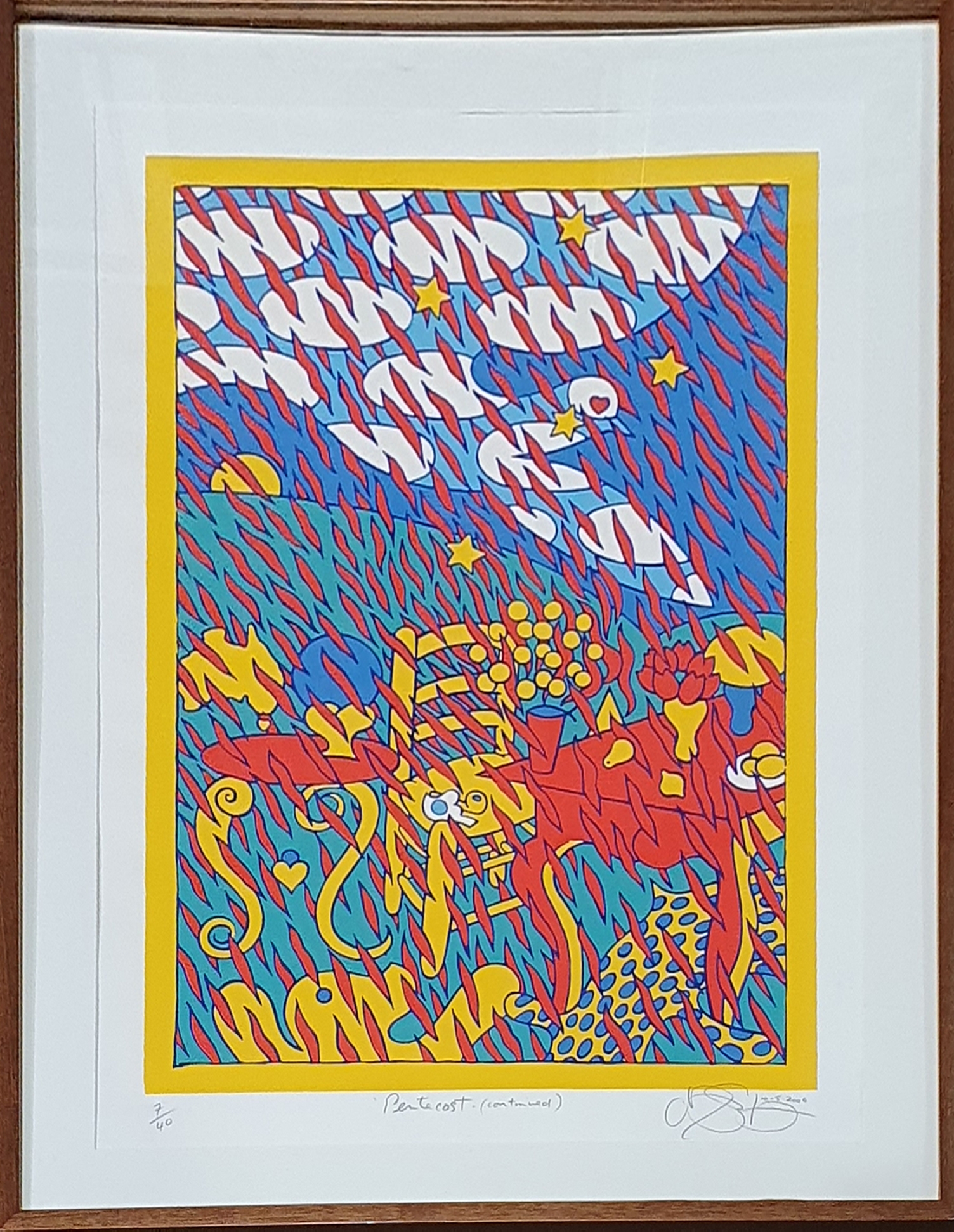 Martin Sharp | Pentecost (continued) (2006) | MutualArt