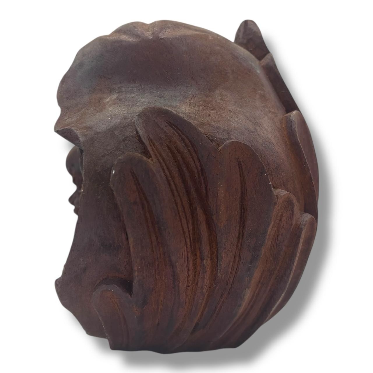 Shou Lao | An antique Chinese Hand-Carved Wooden Shou Lao Figure ...