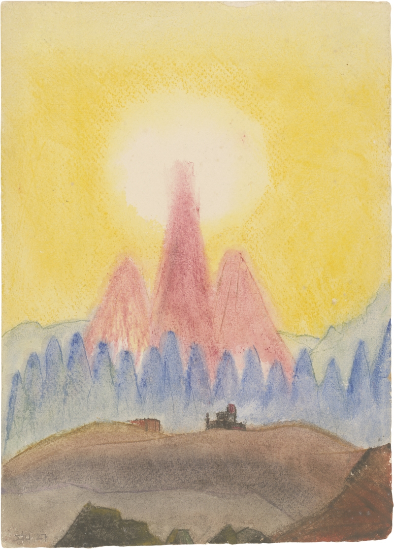 Fritz Stuckenberg | Gipfelmotiv (1927) | MutualArt