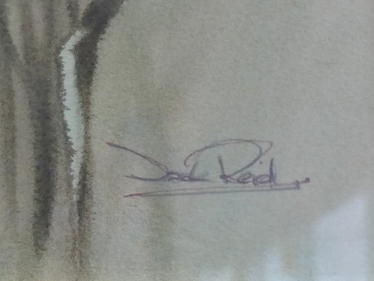 Jack Henry Reid | Two framed and signed Jack Reid watercolours | MutualArt