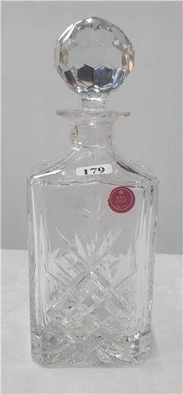 Royal Albert | A ROYAL ALBERT CRYSTAL DECANTER | MutualArt
