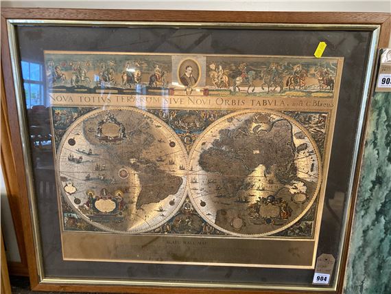 Willem Blaeu | BLAEU WALL MAP | MutualArt