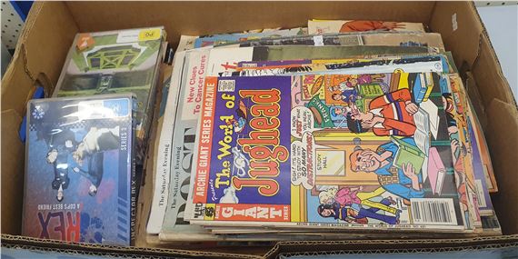 Comics | A BOX OF COMICS AND MAGAZINES | MutualArt