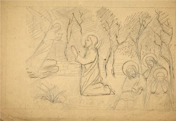 Mogens Ballin | Jesus in Gethsemane | MutualArt