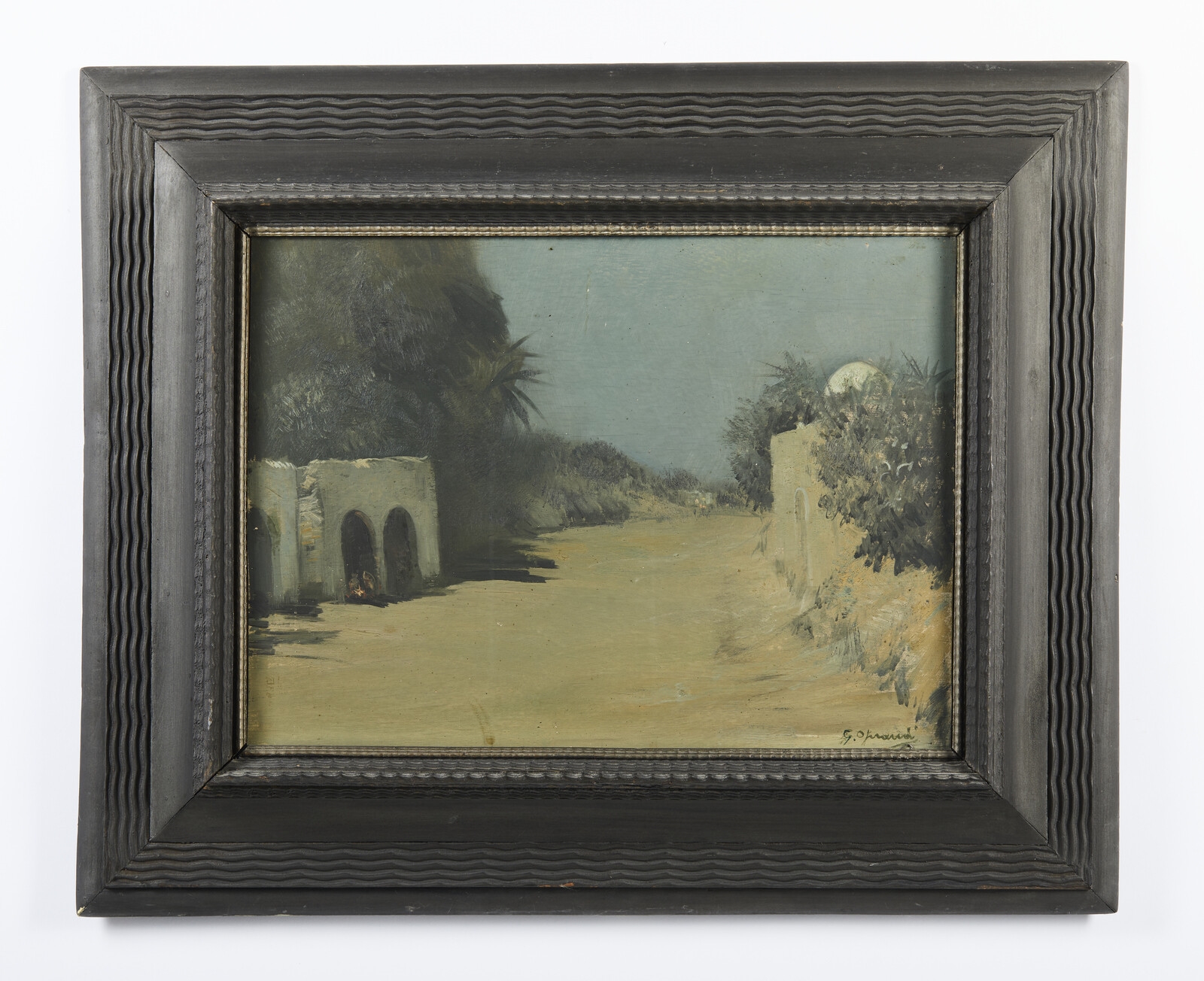 Giorgio Oprandi | Night scene in Tripolitania | MutualArt