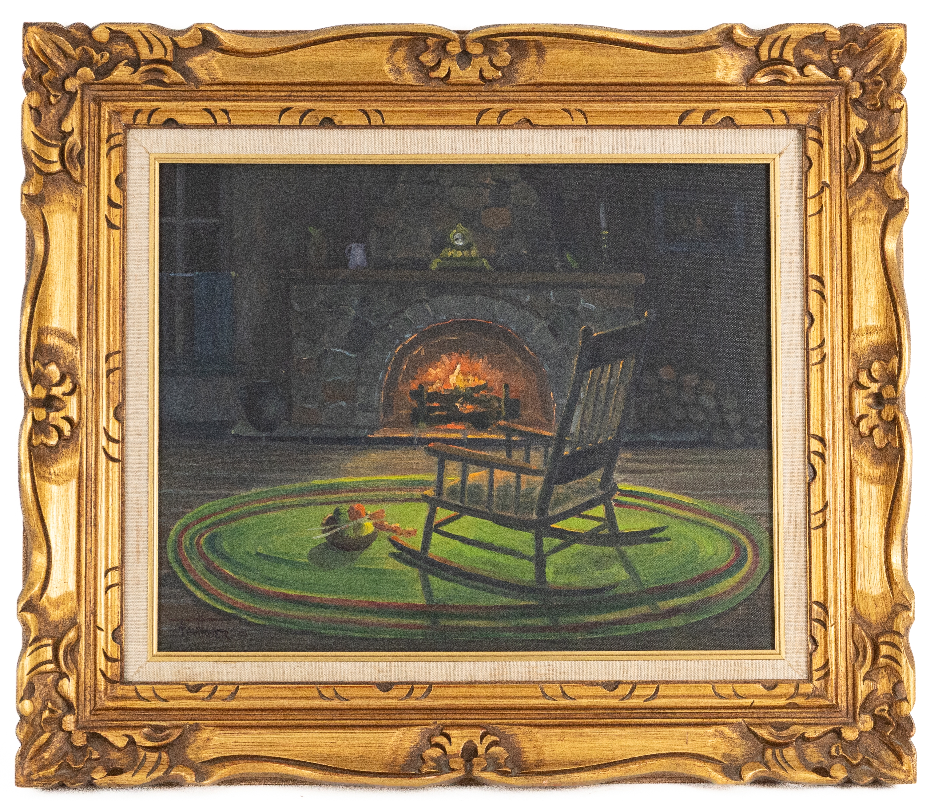 Henry Lawrence Faulkner | Scène d'intérieur | MutualArt