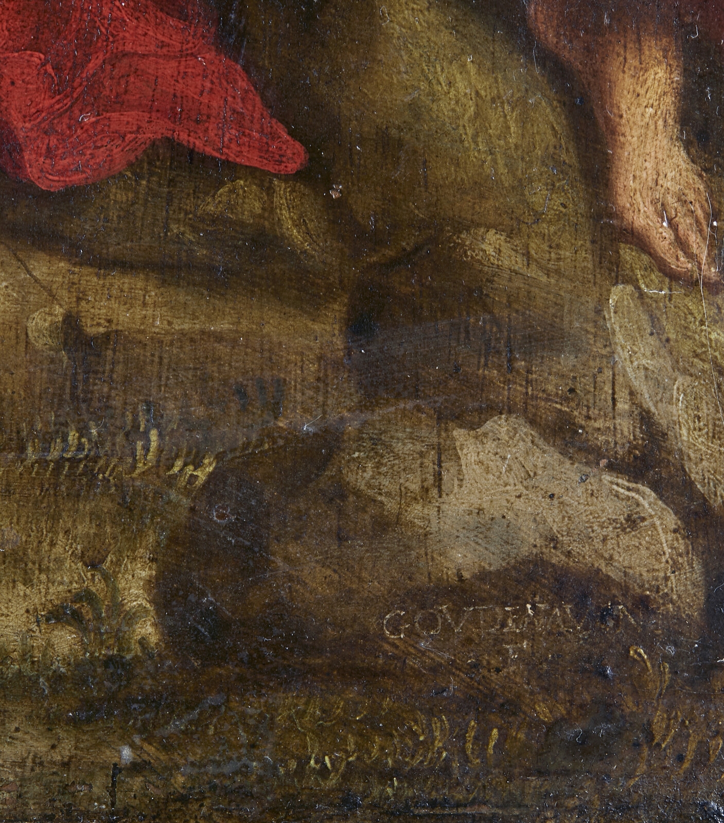 Carracci School, 17th Century | Christ and the Samaritan woman at the ...