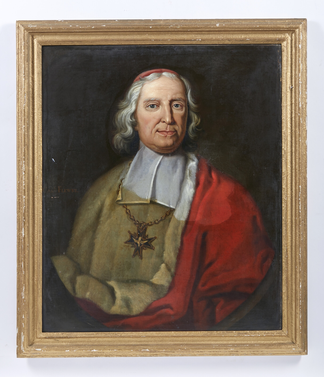 French School, 18th Century | Portrait of Cardinal de Fleury | MutualArt
