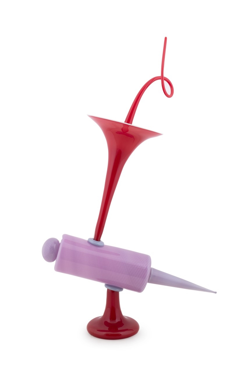 Nick Mount | NICK MOUNT, 'FALLING BOB', ART GLASS SCENT BOTTLE (2008 ...
